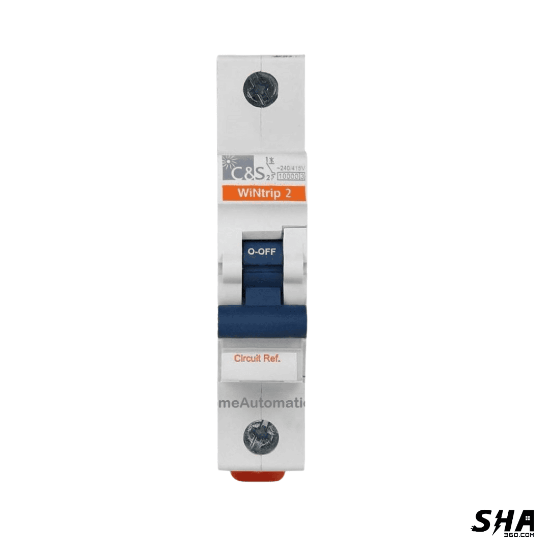 Buy C&S Electric MCB 20A Single Pole (1-Pole) 10kA B Curve (CSMBS1B20) from SmartHomeAutomation