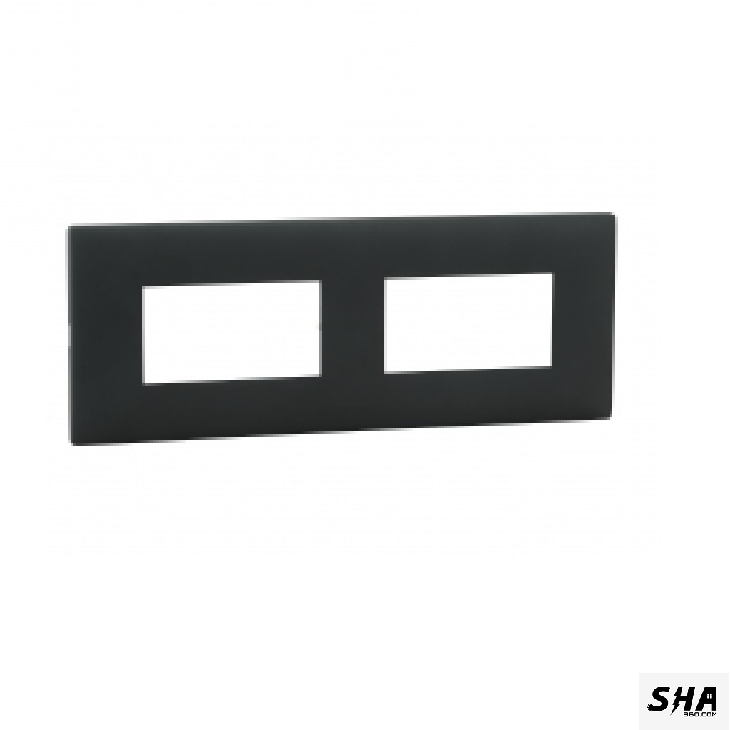 Legrand Mylinc Grey Cover Plate 8 Module Cover Plate (Grey) 676355