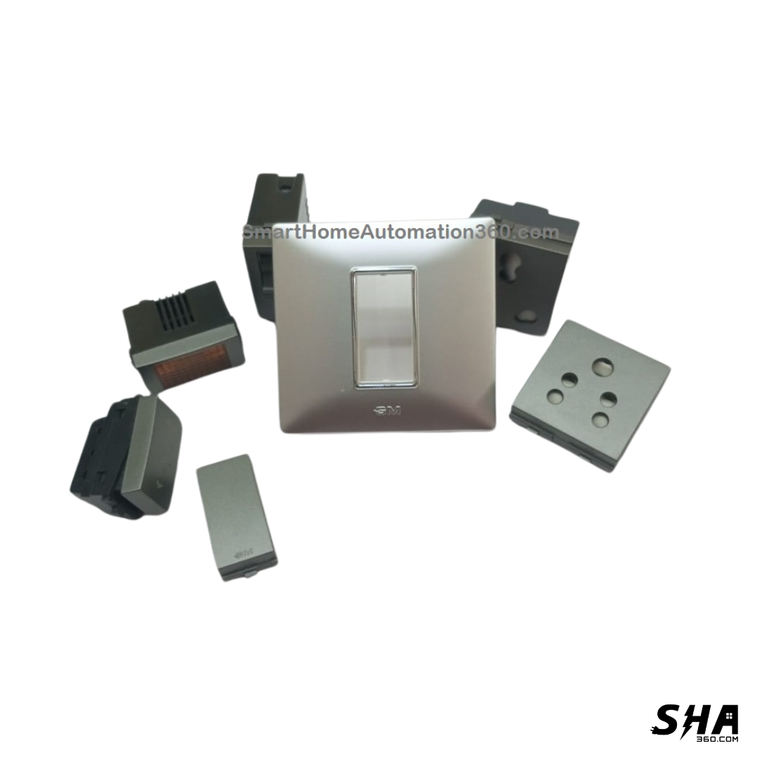 Buy GM Modular Gnine G9 Silver Cover Plate GPF SE 01 001 from ...