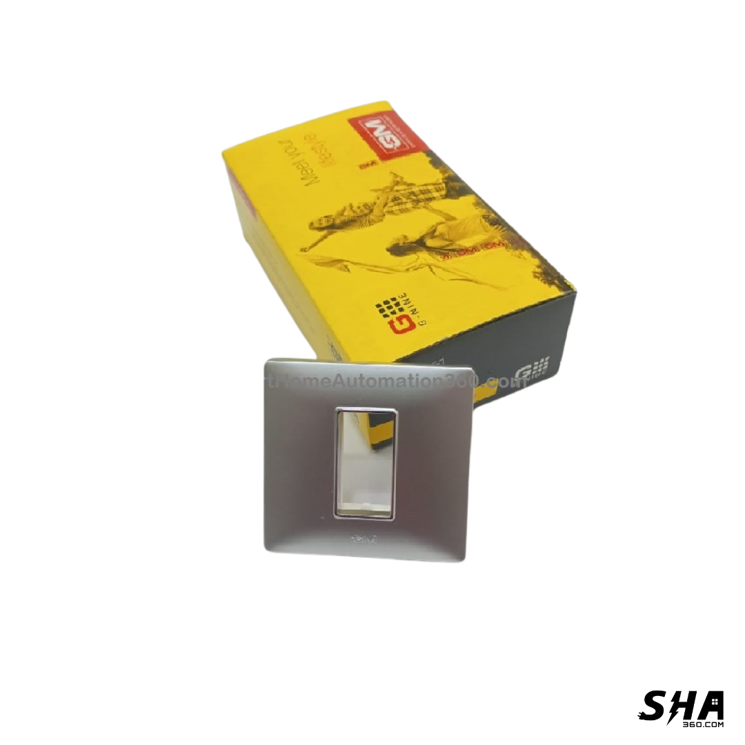 Buy GM Modular Gnine G9 Silver Cover Plate GPF SE 01 001 from ...