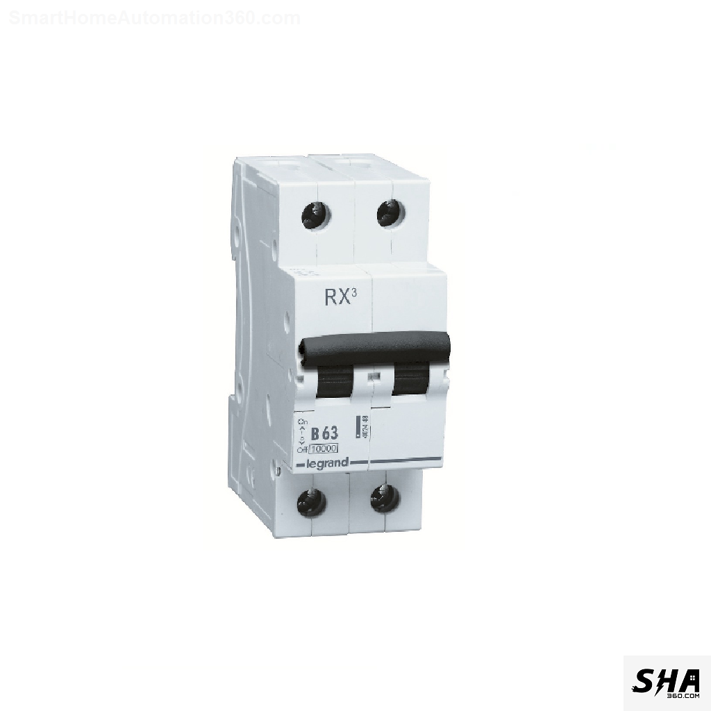 Buy Legrand RX3 402446 63A MCB 10kA 2 Pole