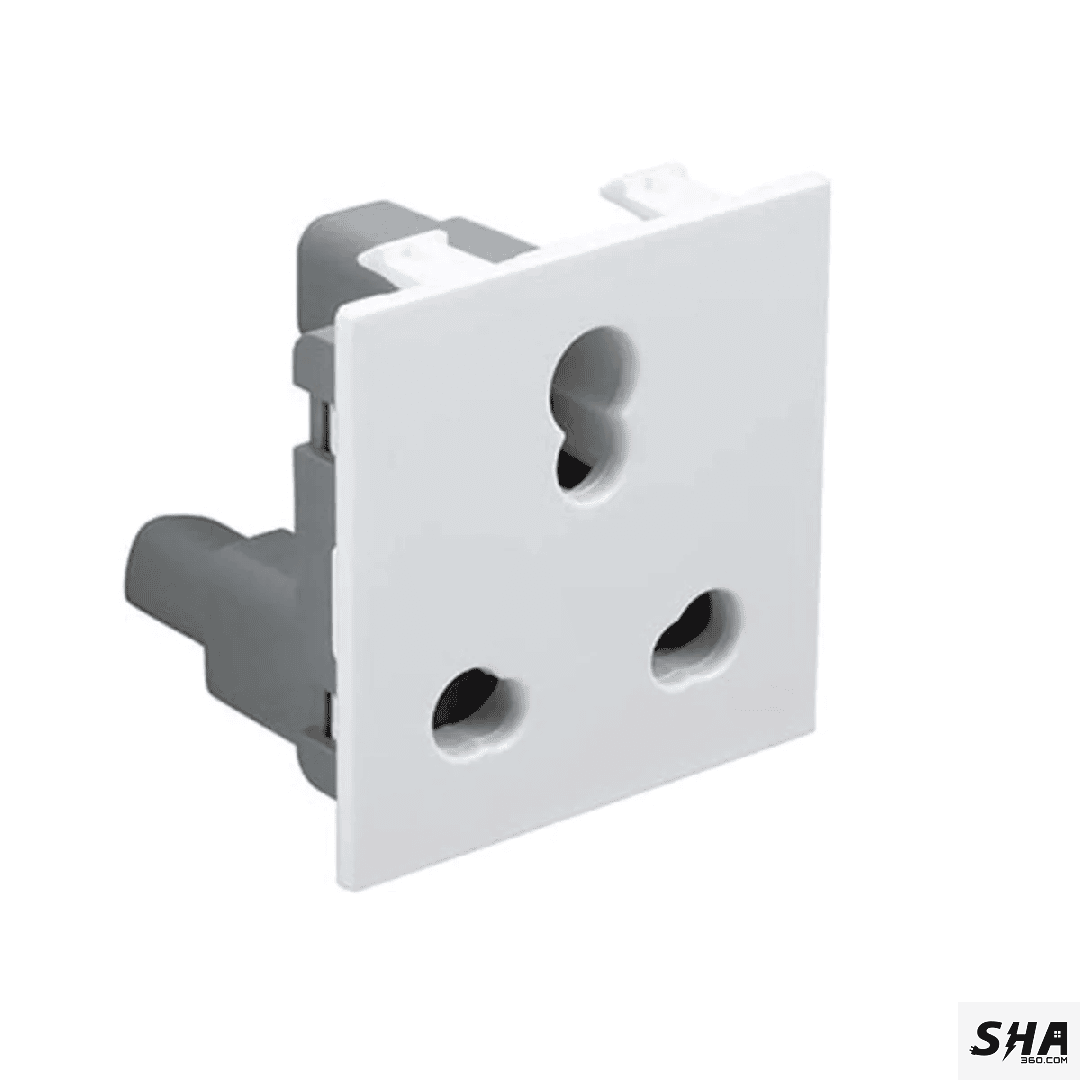 Buy Legrand Britzy 16A 3pin Socket 2M (White) - 6734 55 from ...