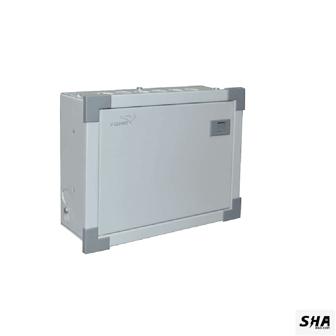 Buy Vguard 10 Way Standard (10 MCBs-SP) SPN Distribution Board Double ...