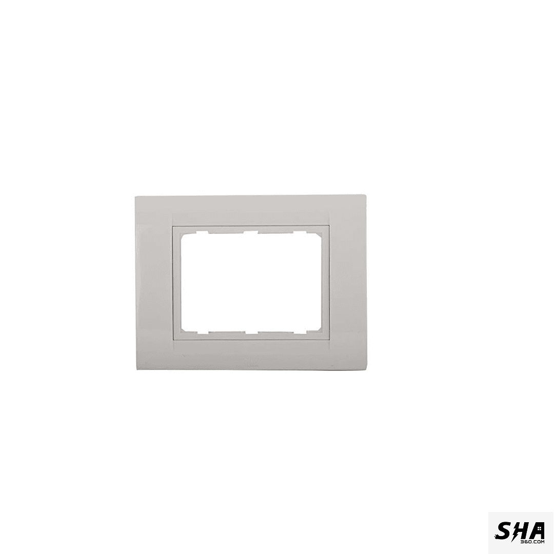 Buy Anchor Roma Tresa 3 Module Cover Plate (white) - 30238WH from ...