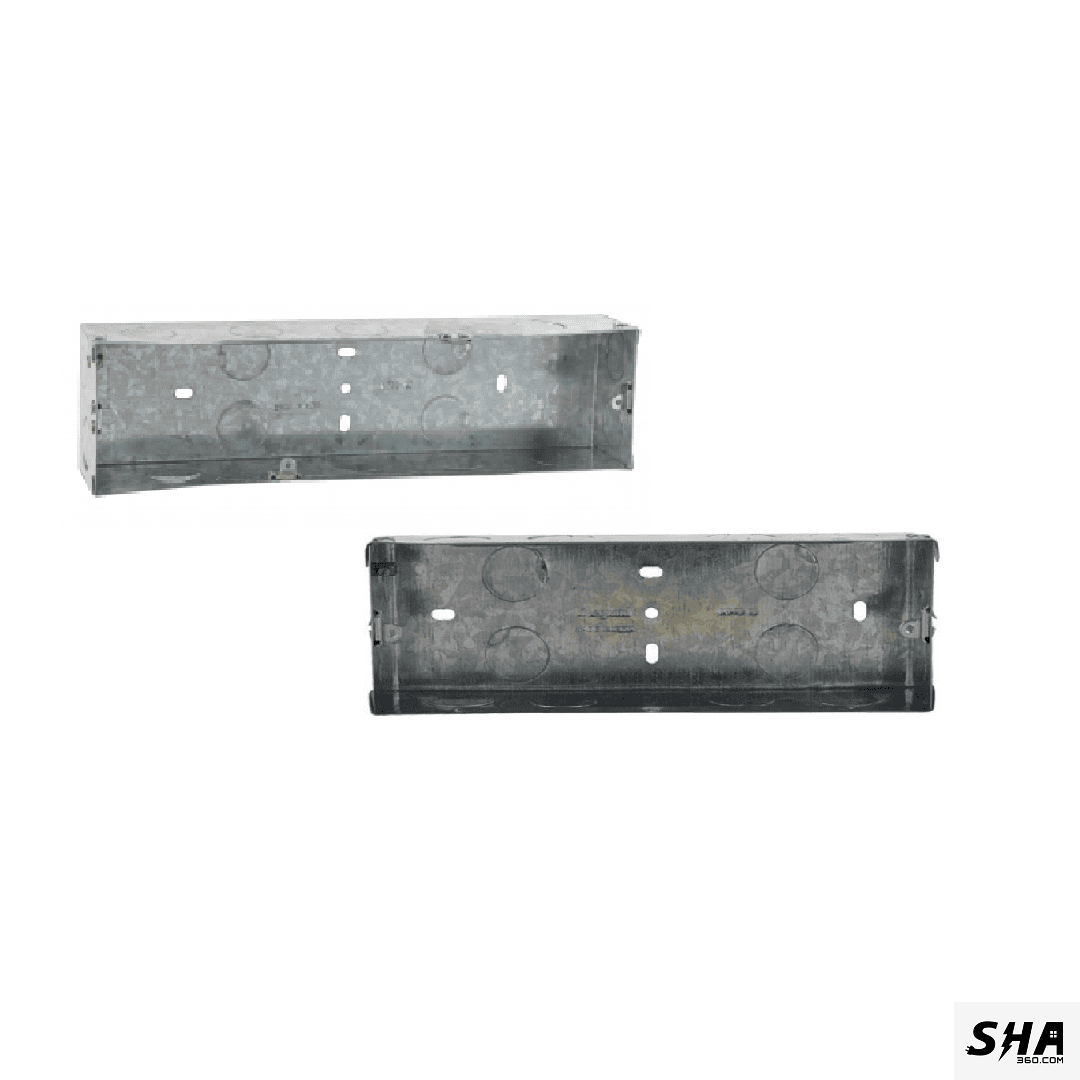 Buy 9M Modular Flush Metal Box for concealed (GM-Legrand-Anchor) from ...