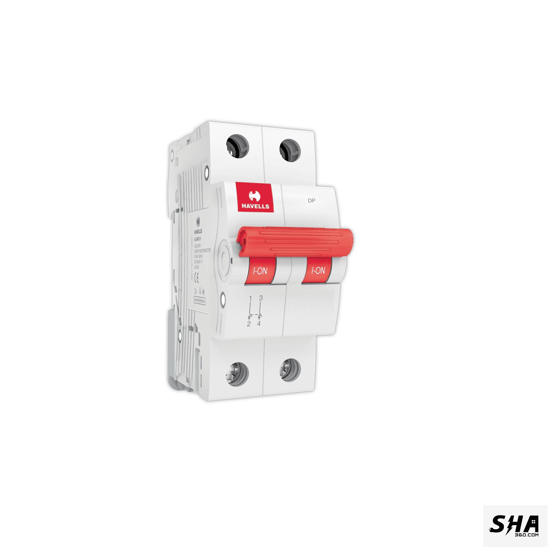 Buy Havells 40A Isolator Double Pole (2 pole)