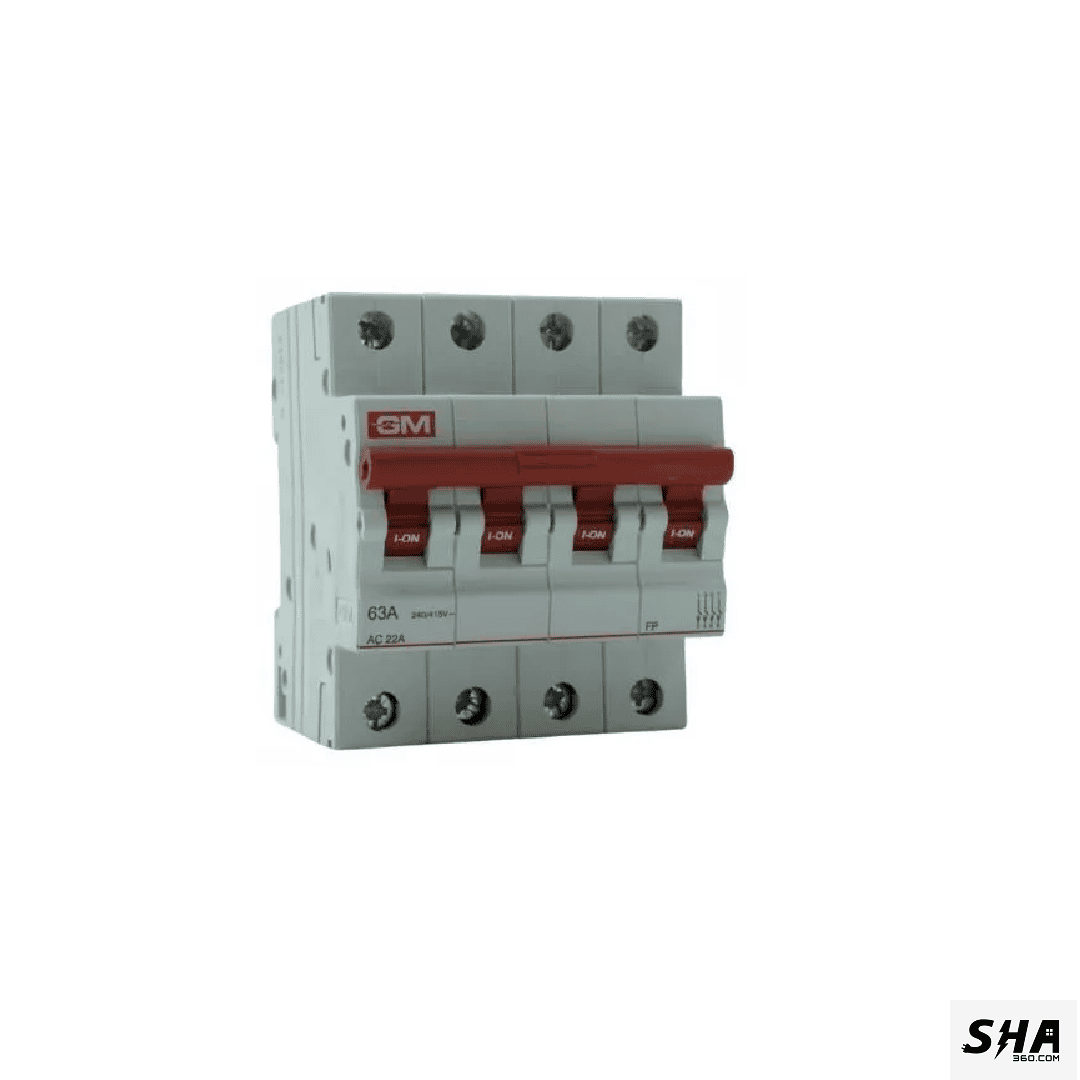 Buy GM Modular 63A Isolator Four Pole (4 pole) - G-Vault from ...