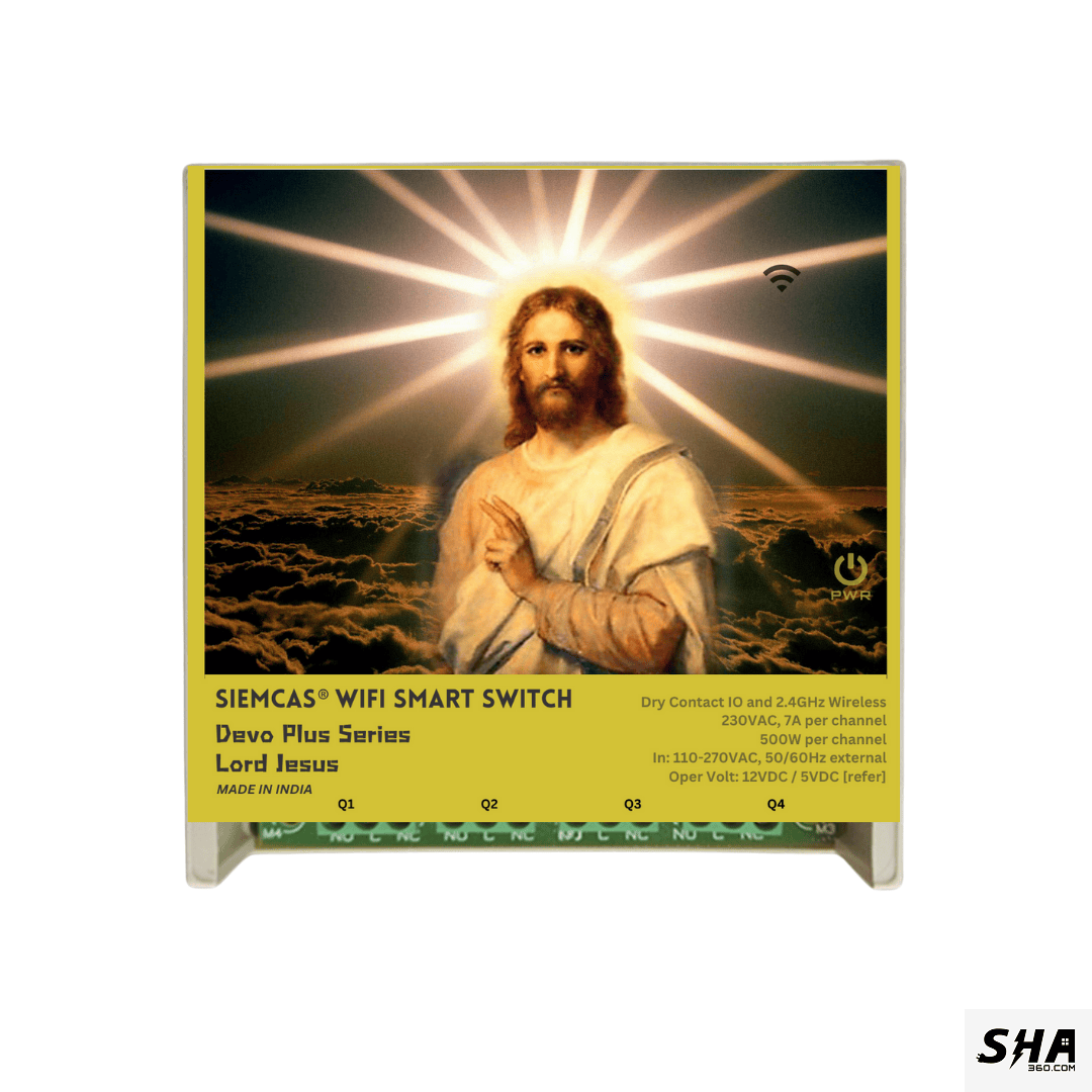 Buy SIEMCAS Wifi Smart Devo Plus Lord Jesus from SmartHomeAutomation360